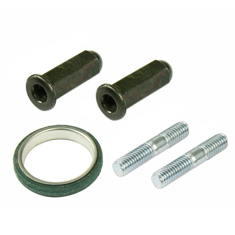 Motorcycle exhaust studs nuts gasket set fit for GY6 50cc 125cc 150cc ...