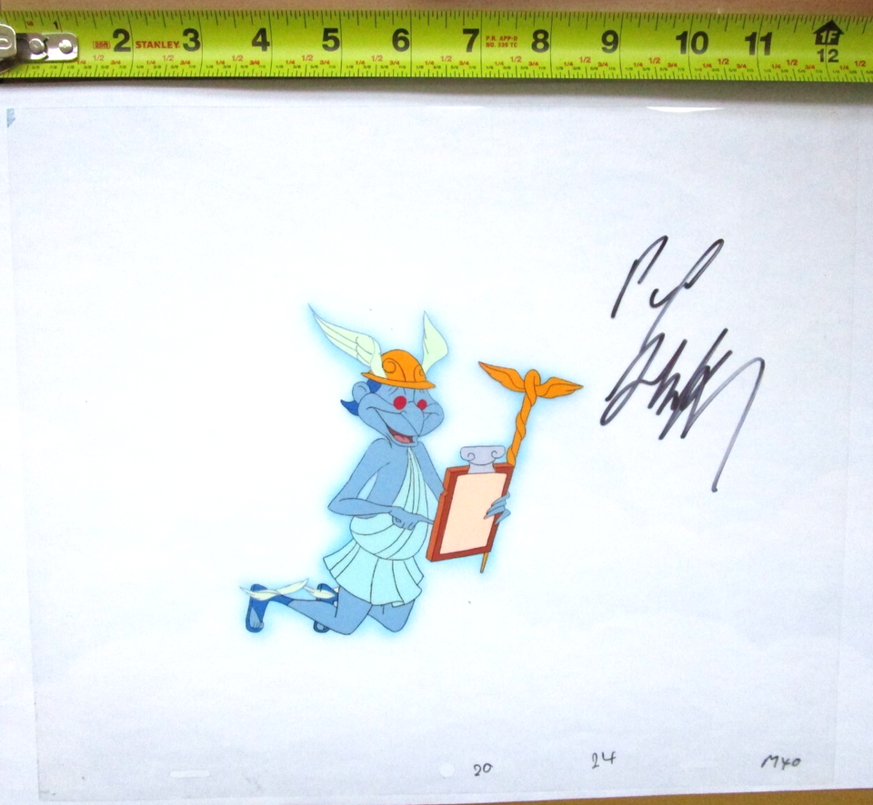 1998 HERCULES TV Signed PAUL SHAFFER WALT DISNEY ORIGINAL PRODUCTION ...