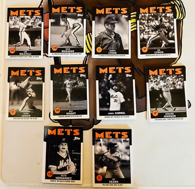 2021 Topps ESPN 30 for 30 Once Upon a Time in Queens 1986 Mets Choose ...
