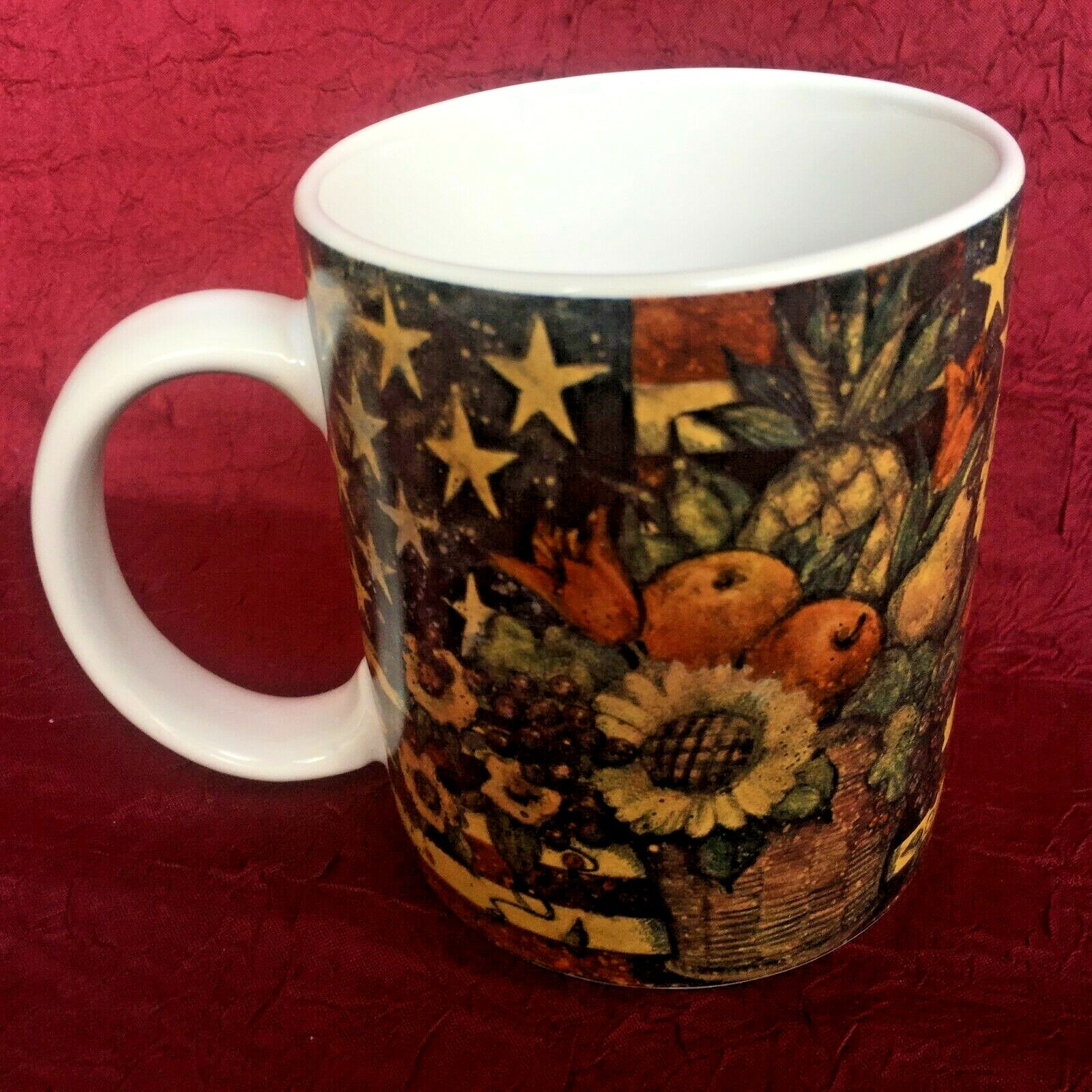 "ABOVE THE FRUITED PLAIN" MUG CUP - LANG AND WISE - SUSAN WINGET - SW ...
