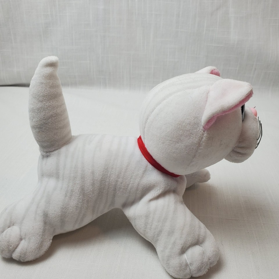 Vtg Tonka Pound Pur-r-ries Kitty Cat White Plush Stuffed Animal With ...