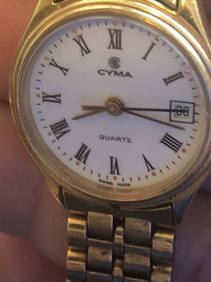 CYMA Quartz Watch NEW BATTERY | eBay