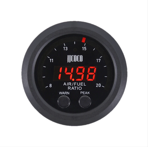 Wideband AFR Gauge Air Fuel Ratio Gauge 52mm LED 12v FULL KIT with ...