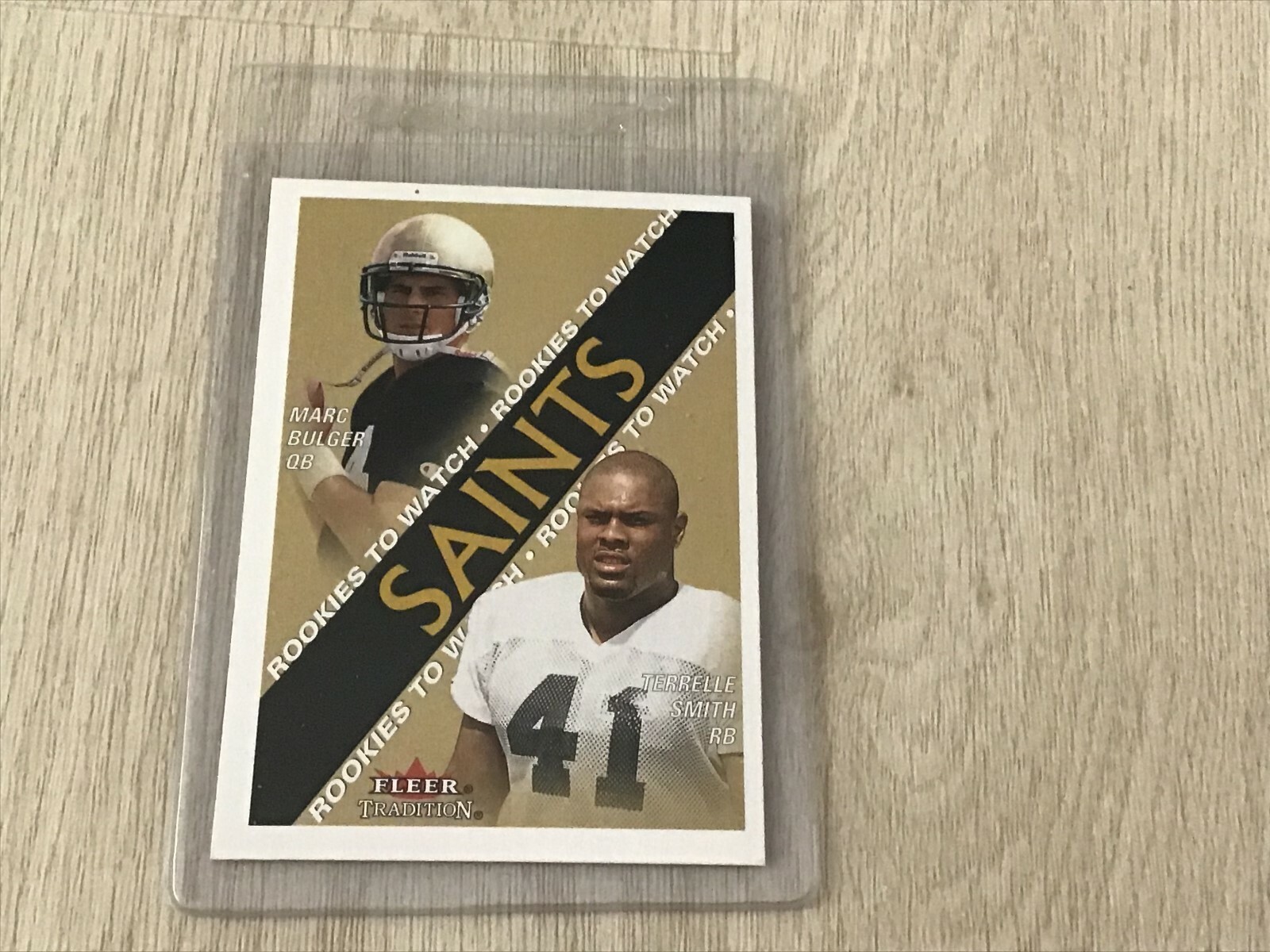 2000 Fleer Tradition - Rookies to Watch #353 Marc Bulger, Terrelle ...