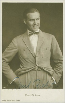 PAUL RICHTER - PHOTOGRAPH SIGNED | eBay