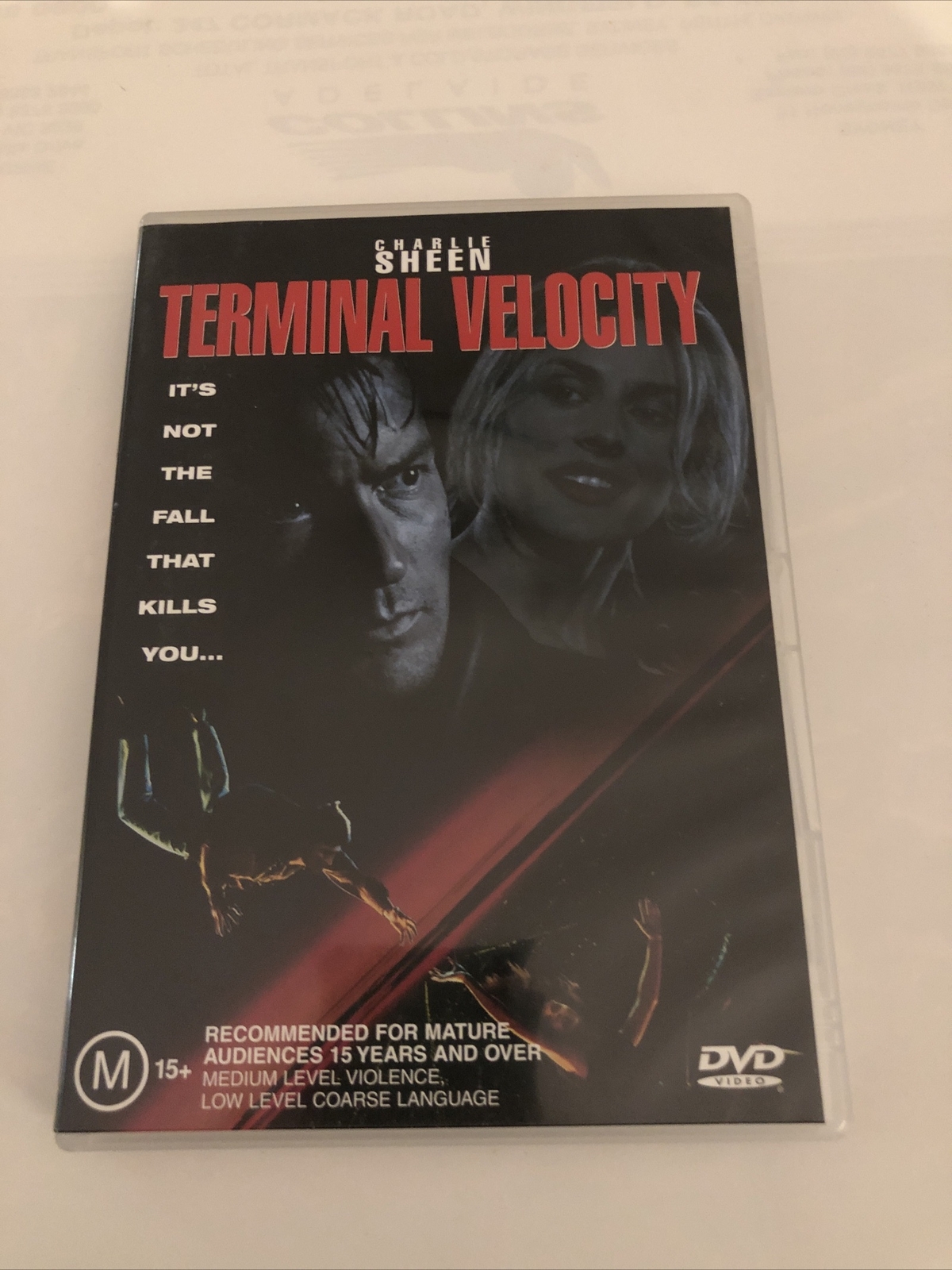 Terminal Velocity DVD Charlie Sheen Action REGION 4 Free Postage | eBay ...