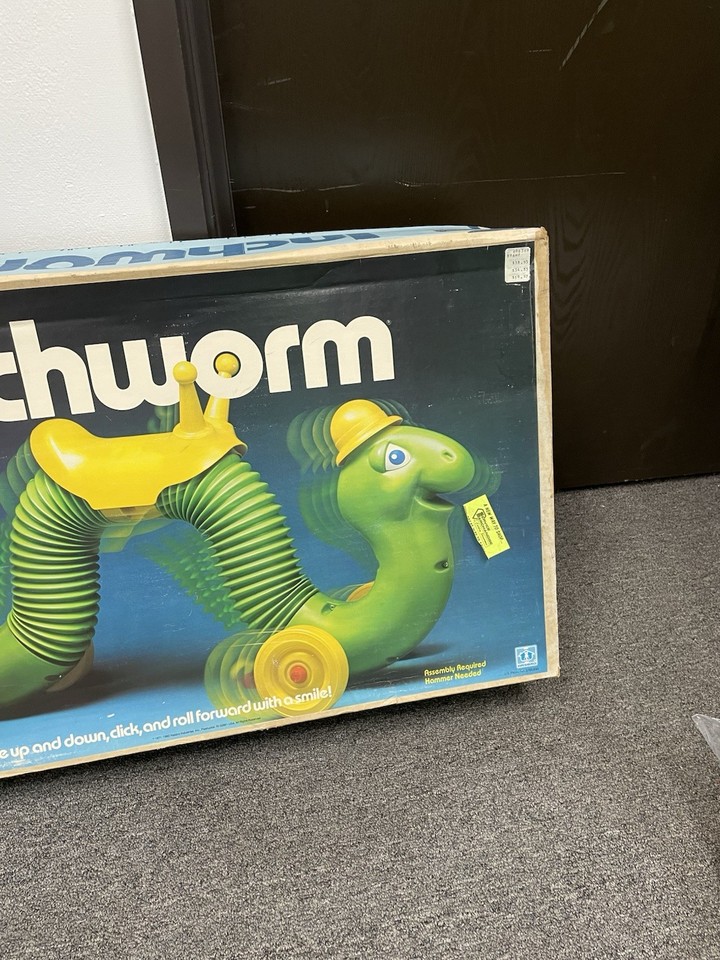 Vintage Hasbro Inchworm 1970s Original Kids Ride On Toy W/ Box | eBay