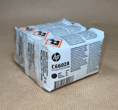 3x Original HP C6602A - Tintenpatrone für Admaster IJ6000 IJ6080 IJ6160 ...