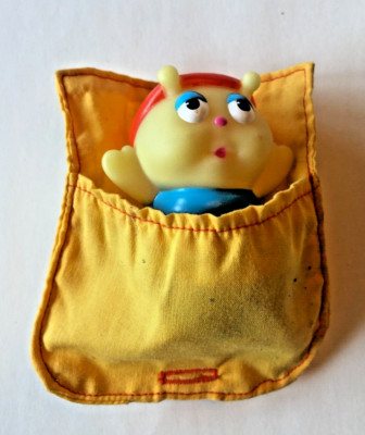 Vintage 1985 Playskool Glo Worm Bedtime Bug Friends Hasbro Glow Finger ...