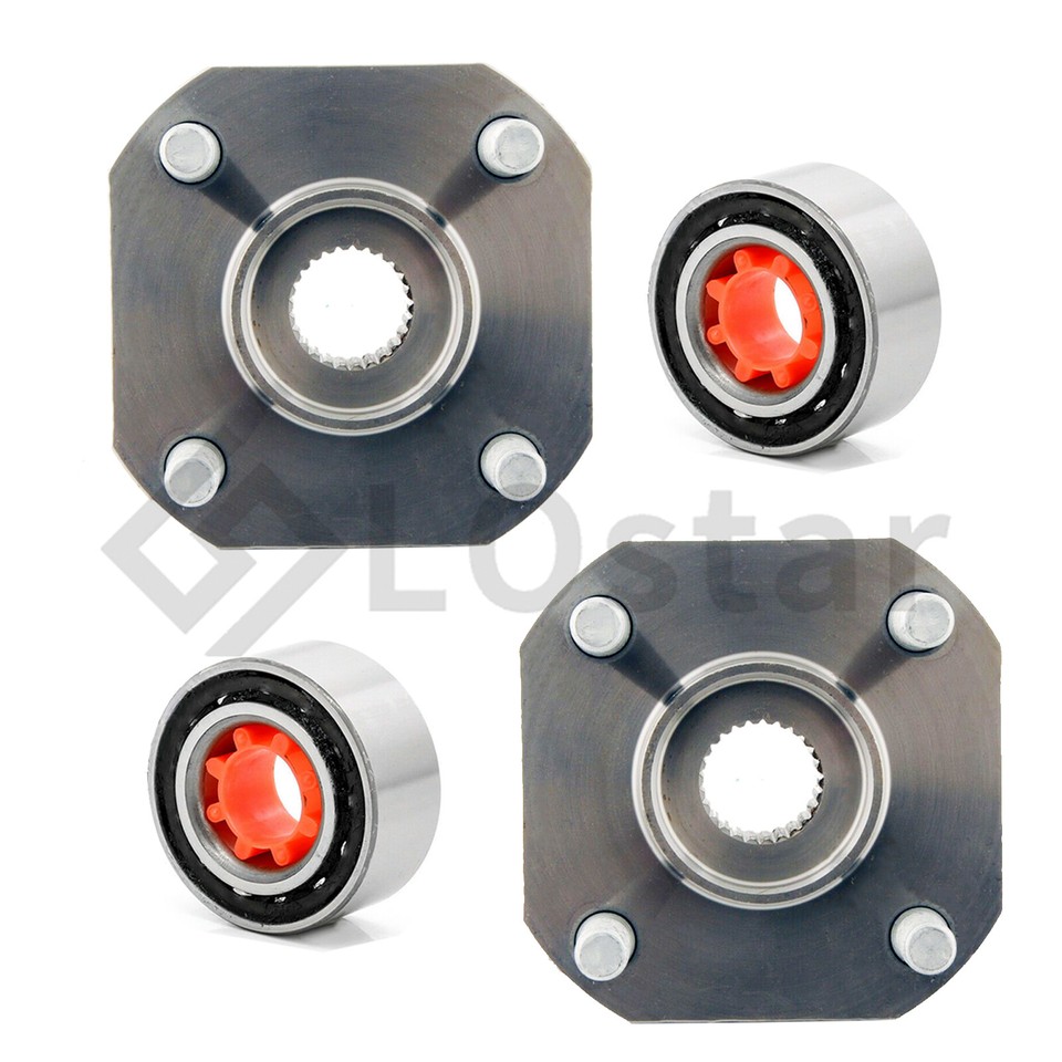 Pair(2) New Front PAIR Wheel Hub & Bearing Set Toyota Tercel 91-99 ...