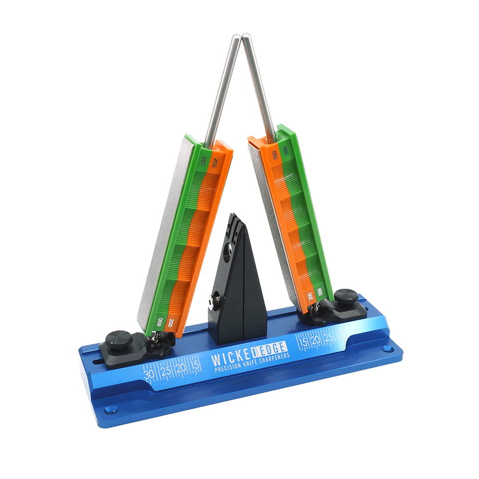 Wicked Edge GO Precision Knife Sharpener - WE60 Performance Plus Kit By ...