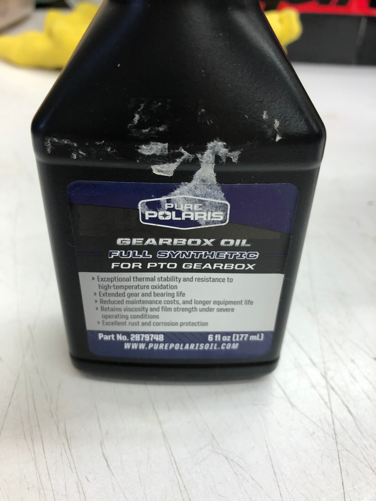 Polaris Gearbox Oil Full Synthetic PTO Gearbox 6 Fl Oz (177mL) P/N ...