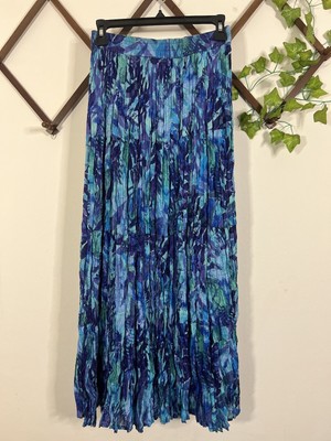 VTG Phool Skirt Womens Small Blue Teal Festival Boho Long Maxi Y2k | eBay