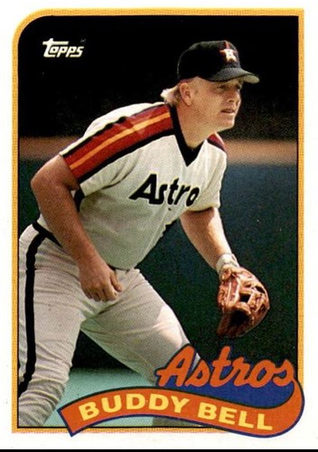 1989 Topps Buddy Bell 1 Houston Astros #461 | eBay