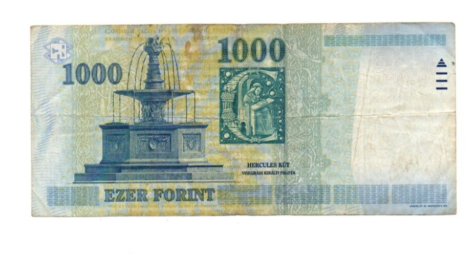 1000 FORINT FINE BANKNOTE FROM HUNGARY 2003 PICK-189 | eBay