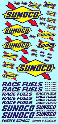 Motorsport Racing Sponsors SP017 Sunoco 2 Race 1:50 Decal Decals | eBay