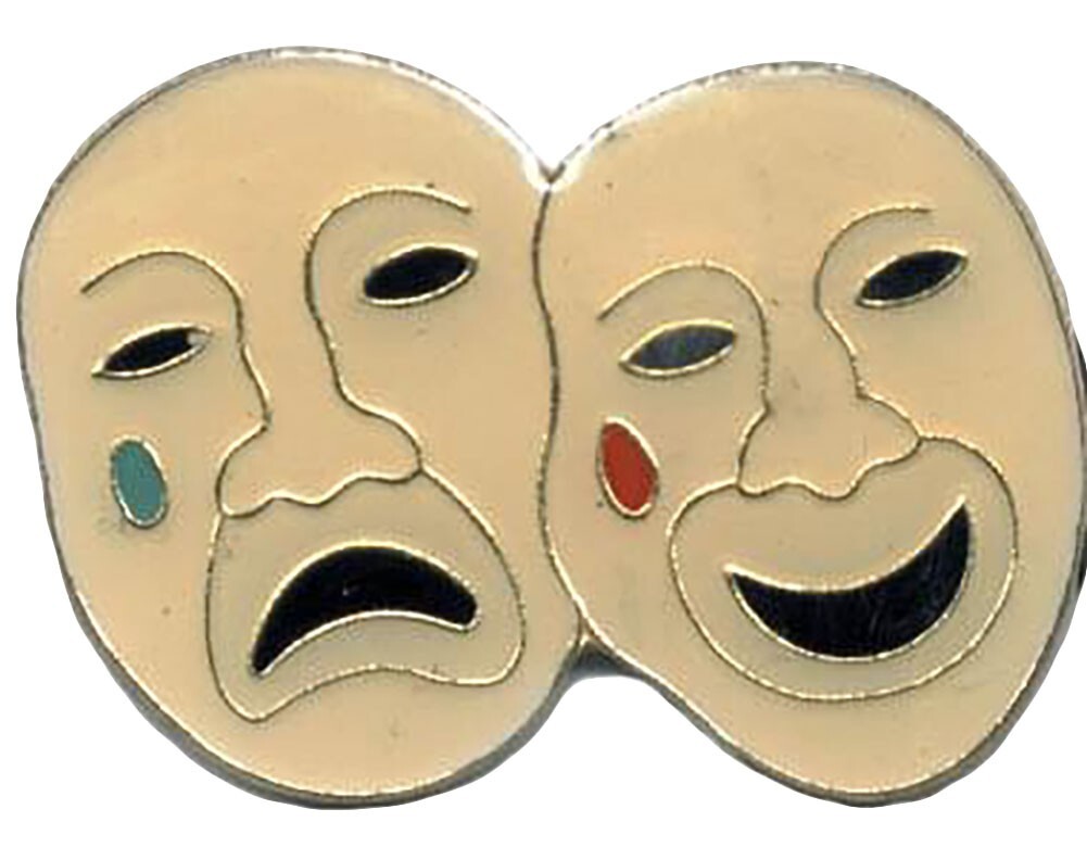 Happy Sad Theatrical Masks