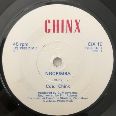 CDE. CHINX Ngorimba CIX 10 7” Record 1988 | eBay