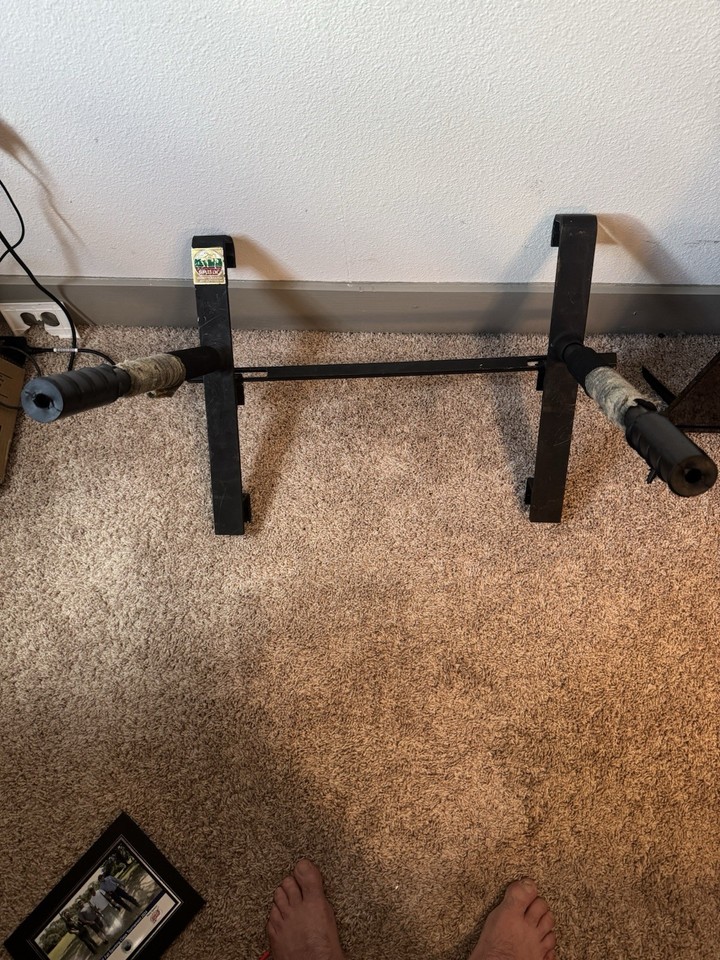 Suples Gladiator Wall With Bench, Attachment, And Dip Bar Accessory | eBay