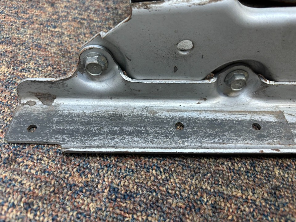 1987-92 Suzuki LT250R QuadRacer 250 OEM 3 Pc Rear Lower Swingarm Skid ...