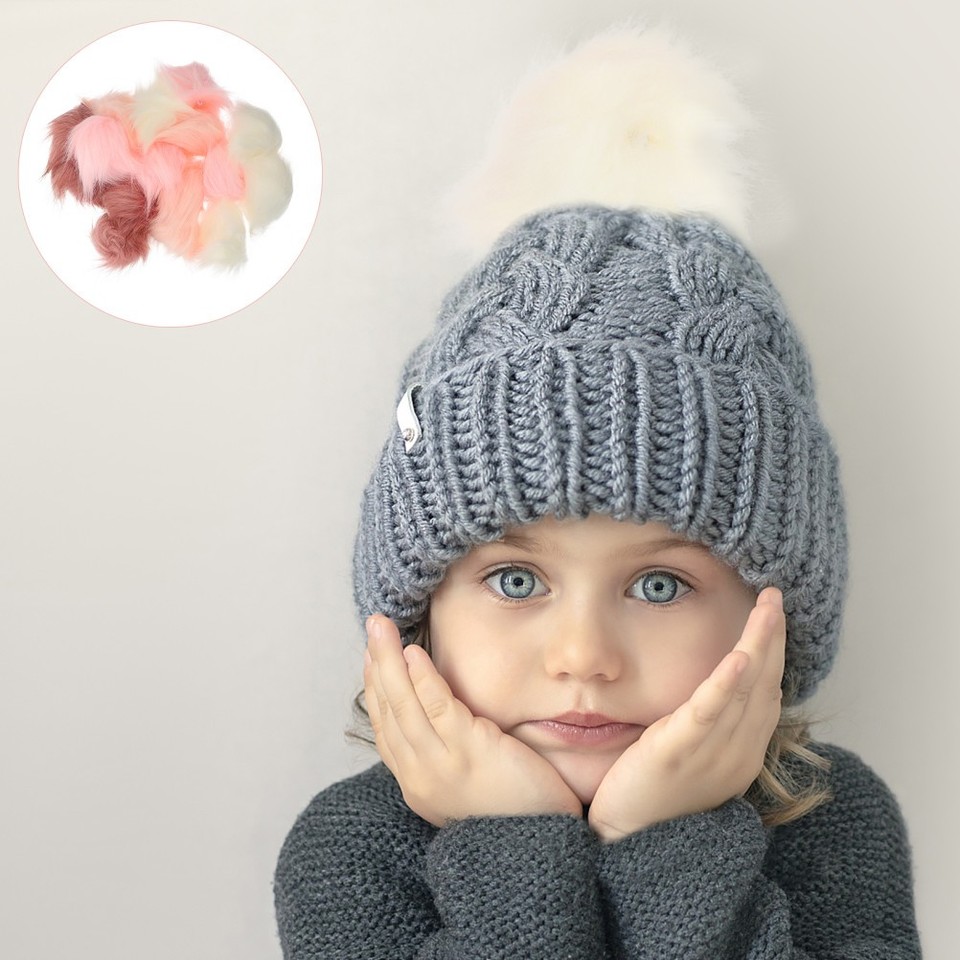 16Pcs Hat Fur Balls Headwear Fuzzy Balls Decorative Fluffy Balls Sewing ...