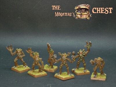 Warhammer Fantasy Oldhammer 6x Metal Wood Elf Dryads Painted By TMC ...