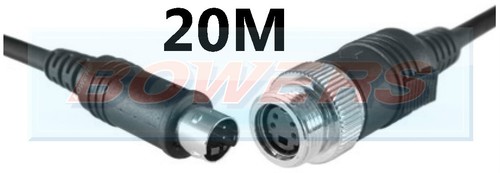 BRIGADE BE-L120 20M ELITE OR EXTREME REVERSE MONITOR TO CAMERA CABLE 4 ...