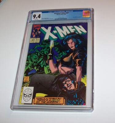Uncanny X-Men #267 - Marvel 1990 Bronze Age Issue - CGC NM 9.4 - 2nd ...
