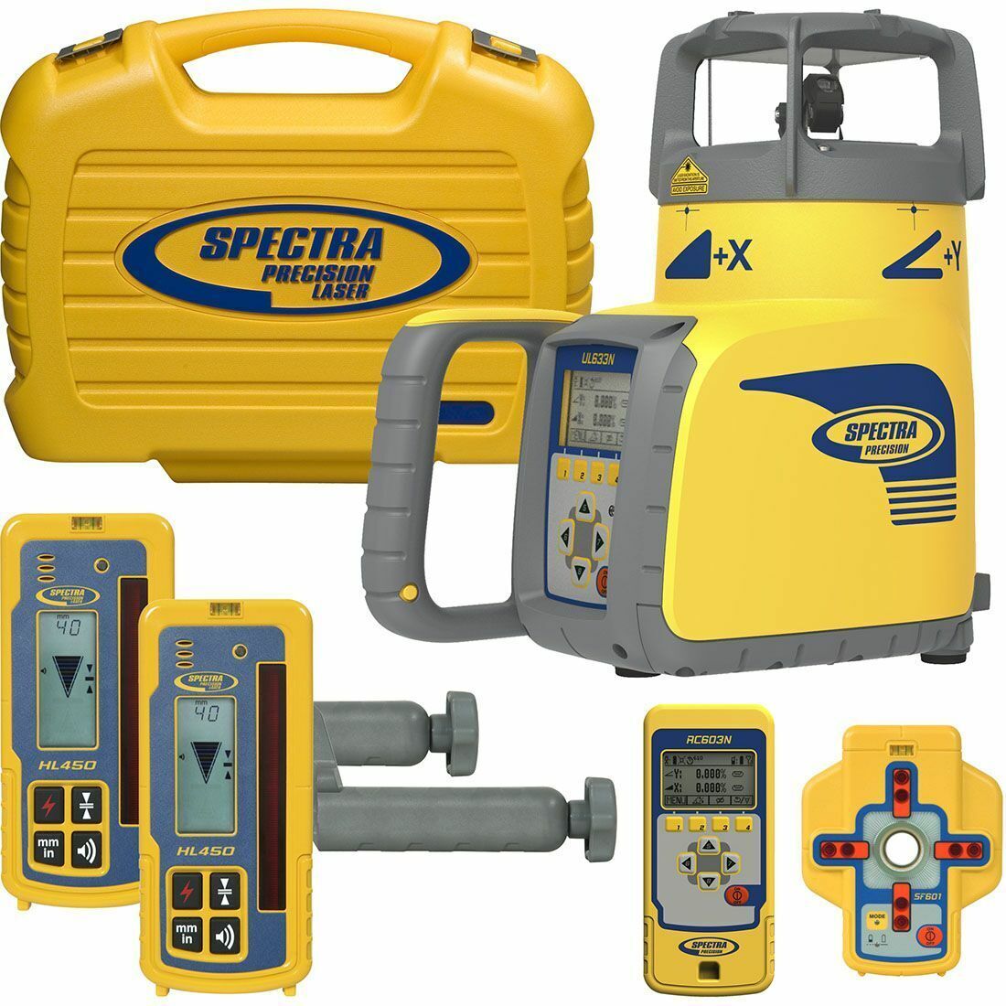 Spectra Precision UL633-14 Universal Rotary Laser Level & Receiver ...