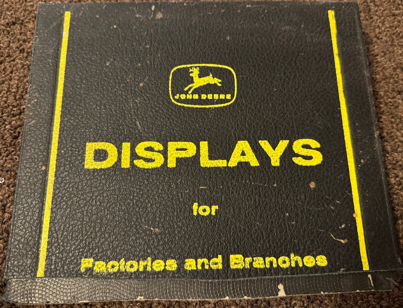 RARE John Deere Binder, Displays for Factories and Branches, features ...
