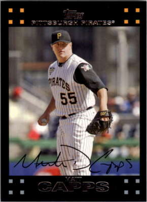 2007 Topps #192 Matt Capps NM-MT Pirates | eBay