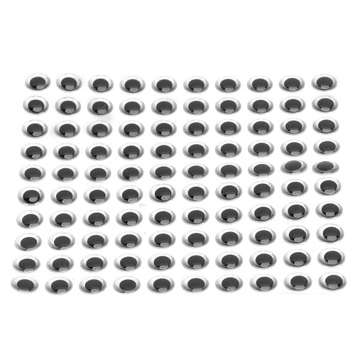 100PCS/Pack Fishing Lure Eye 9mm 3D Realistic Fishing Eyes For Making ...