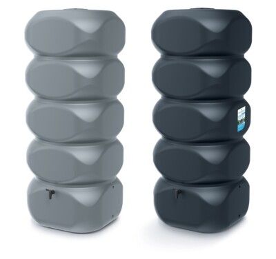 Rainwater Tank Water Butt Garden Large Plastic Connection kit 320L 700L ...