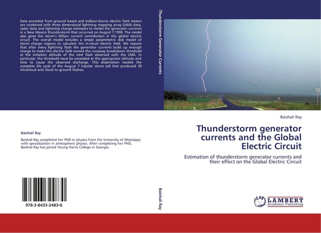 Thunderstorm Generator Currents And The Global Electric Circuit von Baishali Ray (2011 ...