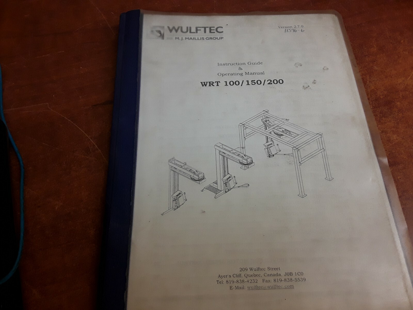 WULFTEC Instruction Guide And Operating Manual WRT 100/150/200 | eBay