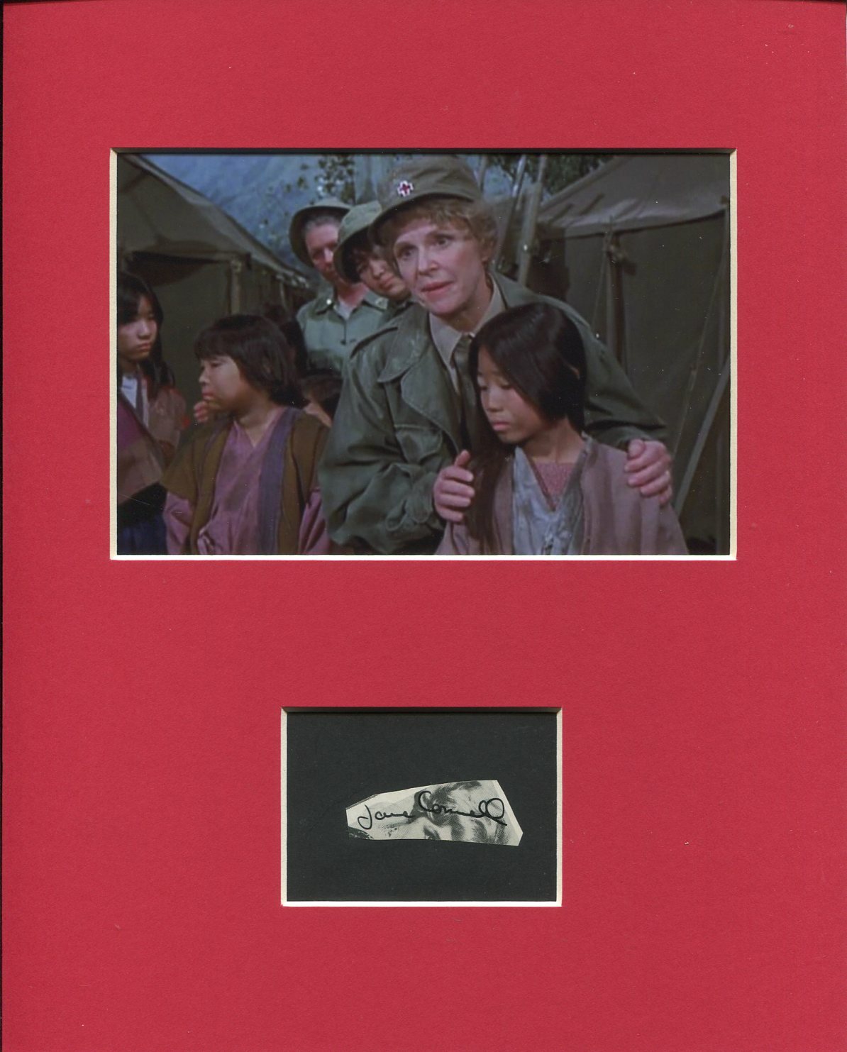 Jane Connell MASH Betty Halpern Old Soldiers Rare Signed Autograph ...