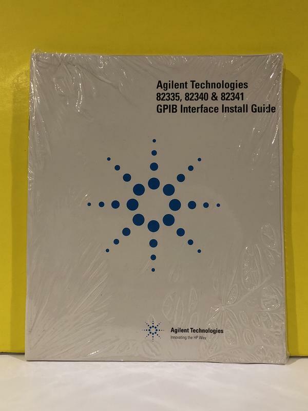 Agilent E2094-90019 82335, 82340, & 82341 IB Interface Install Guide | eBay