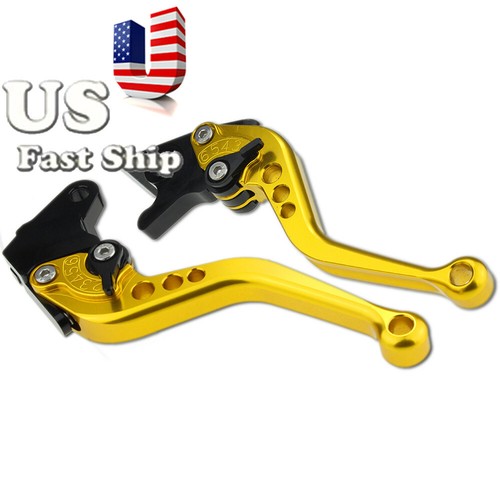 CNC Gold Short Brake Clutch Lever For For YFZ 450 S/T/V Banshee 350 ...
