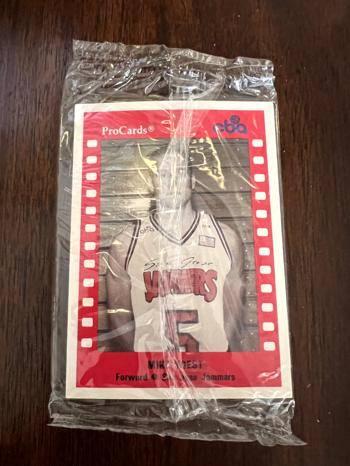 1990-91 PRO CARDS CBA SAN JOSE JAMMERS UNOPENED SET FACTORY SEALED NM ...