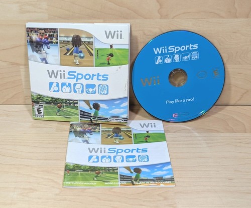 Tested! Nintendo Wii Sports (Nintendo Wii) Cardboard Sleeve Complete ...