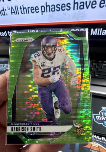 2024 Panini Prizm - Harrison Smith #190 Neon Green Pulsar Prizm | eBay