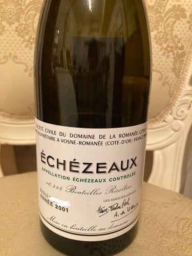 ROMANE CONTI Echezor 2001 Empty Bottle Domaine de la Romane Conti | eBay