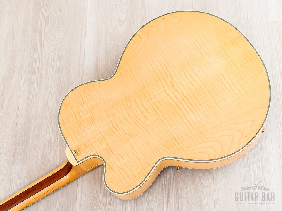 1993 PGM Moon EL5-345D Vintage Archtop Electric Guitar L-5CN-Style w ...