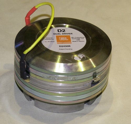 JBL PROFESSIONAL D2430K (D2) DUAL DIAPHRAGM, DUAL VOICE COIL ...