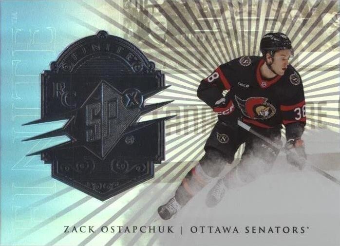 2024-25 Spx - Finite Rookies Zack Ostapchuk #F-39 /999 (RC) for sale ...