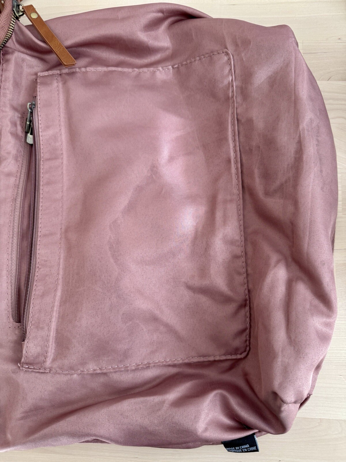 Sasha + Sofi Vegan Leather Rose Pink Shoulder Strap & Handles Satchel ...