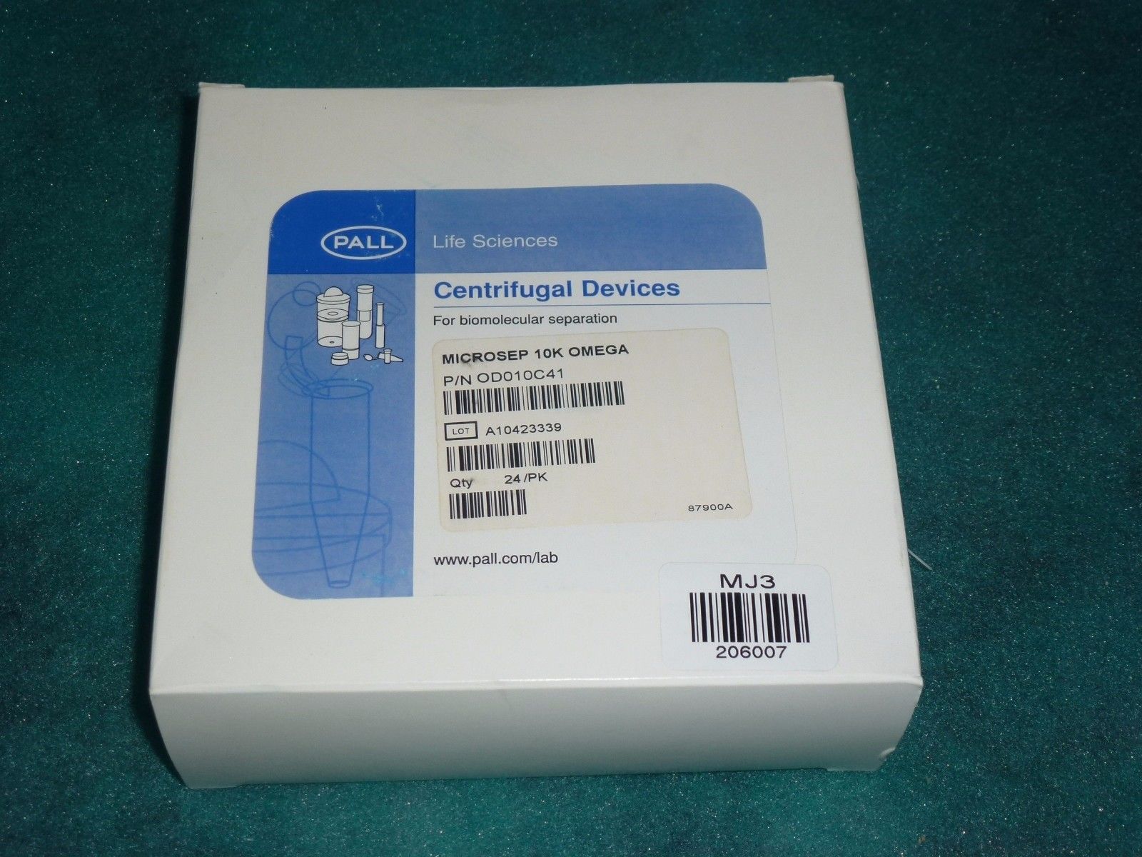 PALL-OD010C41 CENTRIFUGAL-DEVICES-MICROSEP-10K-OMEGA-P. #206007-B1 | eBay