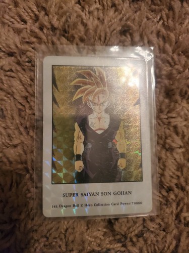 Super Saiyan Son Gohan 143 Dragon Ball Z Hero Collection Card Power ...