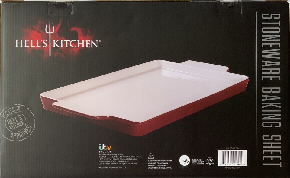 Hell's Kitchen Stoneware Baking Sheet | eBay