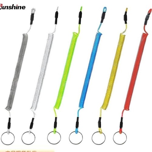 Outdoor Spring Elastic Rope Retractable Tether Security Gear Tool | eBay UK